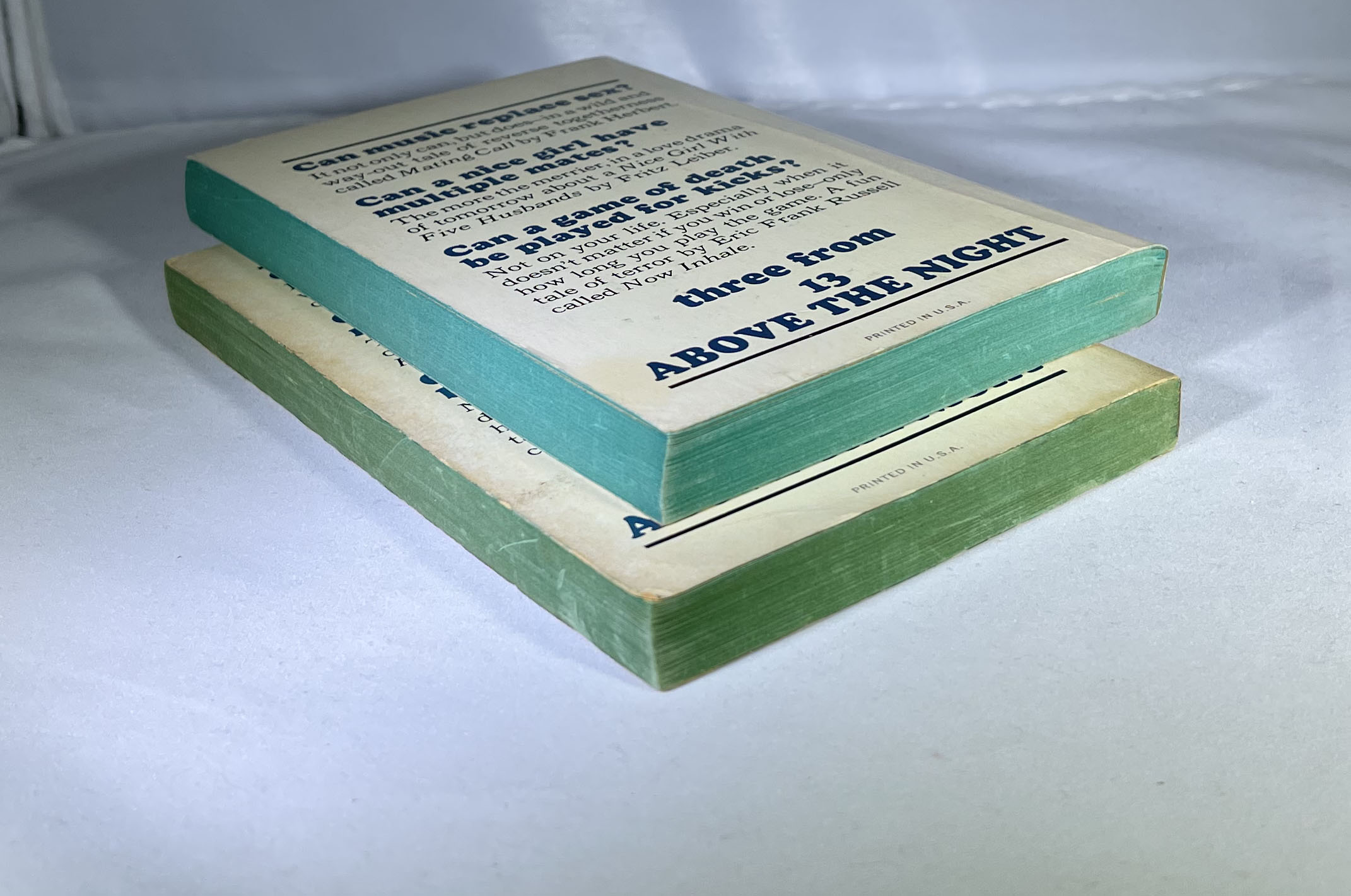 13 Above the Night [TWO copies] by Groff Conklin (editor): Very Good ...