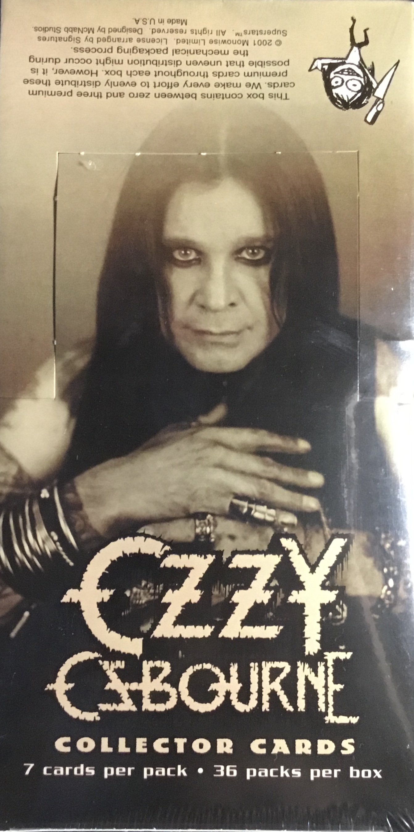 OZZY OSBOURNE Collector Cards (Sealed Box) by OSBOURNE, OZZY: (2001 ...