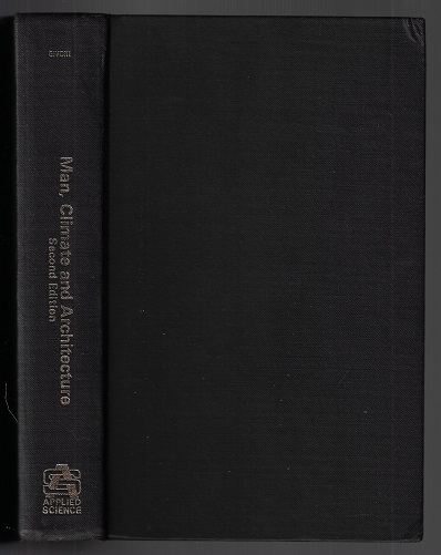 Man, Climate and Architecture (Second Edition) by Givoni, B.: Near Fine ...