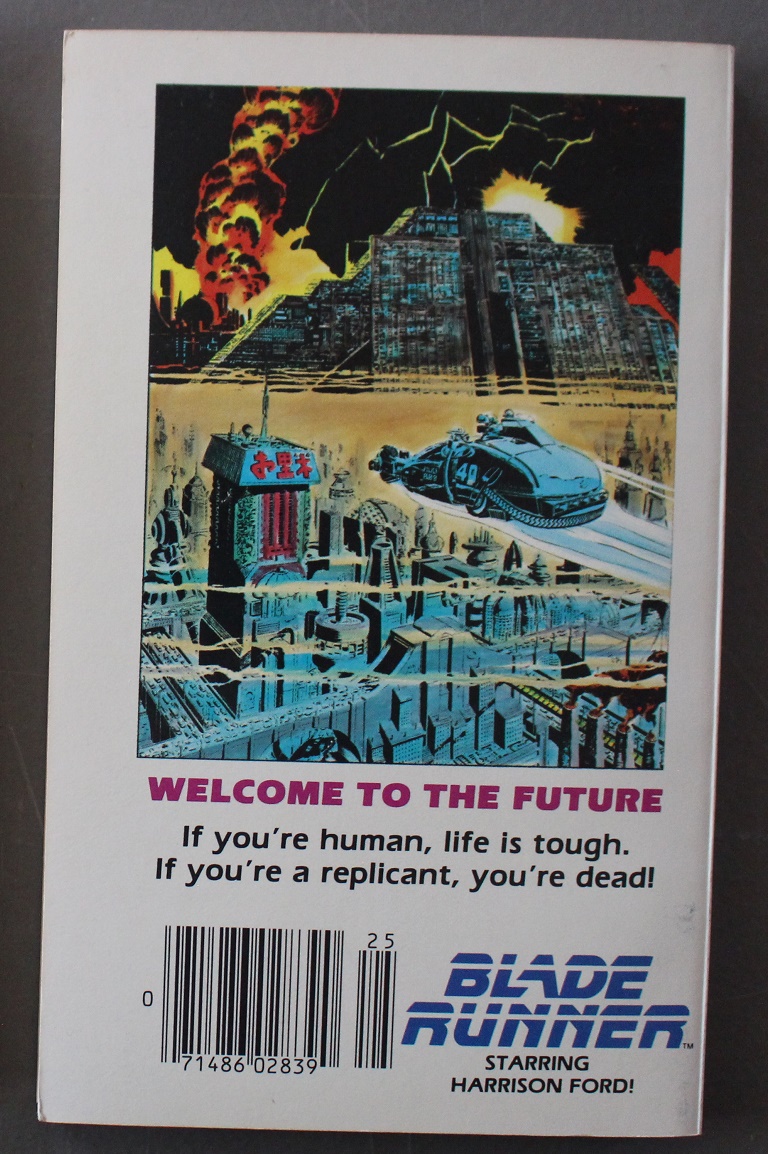 BLADE RUNNER - (The Official Marvel Comics Illustrated Version of the ...