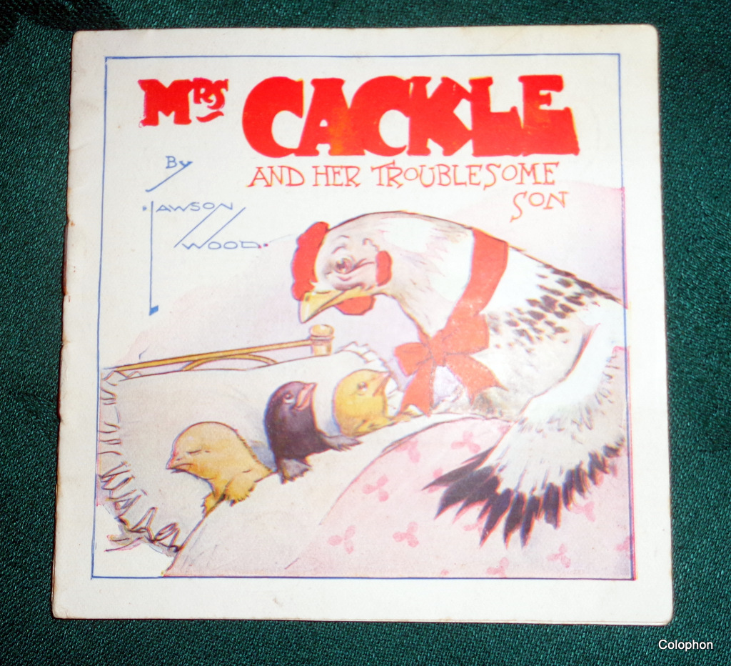 Mrs Cackle and Her Troublesome Son. by Lawson Wood: Very Good Soft ...
