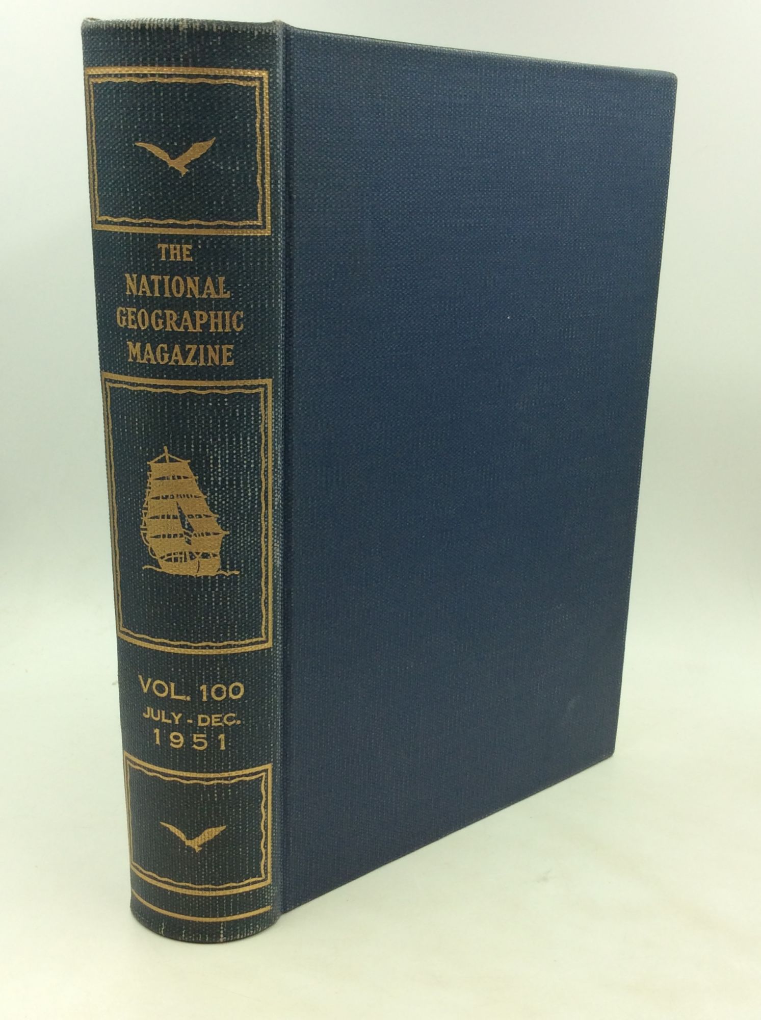 THE NATIONAL GEOGRAPHIC MAGAZINE: Vol. 100 July-December 1951 by ...