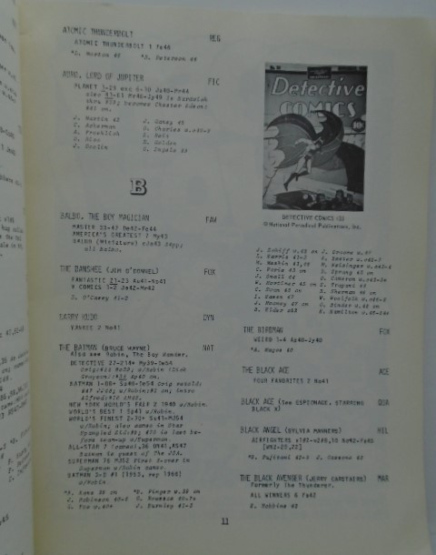 Collector's Guide The First Heroic Age by Jerry G Bails: Very Good Soft ...