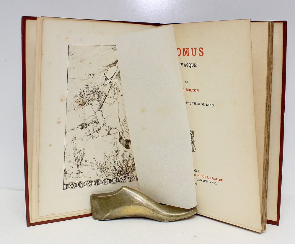 Comus, A Masque by John Milton, Jessie King: Very Good ++ Decorative ...