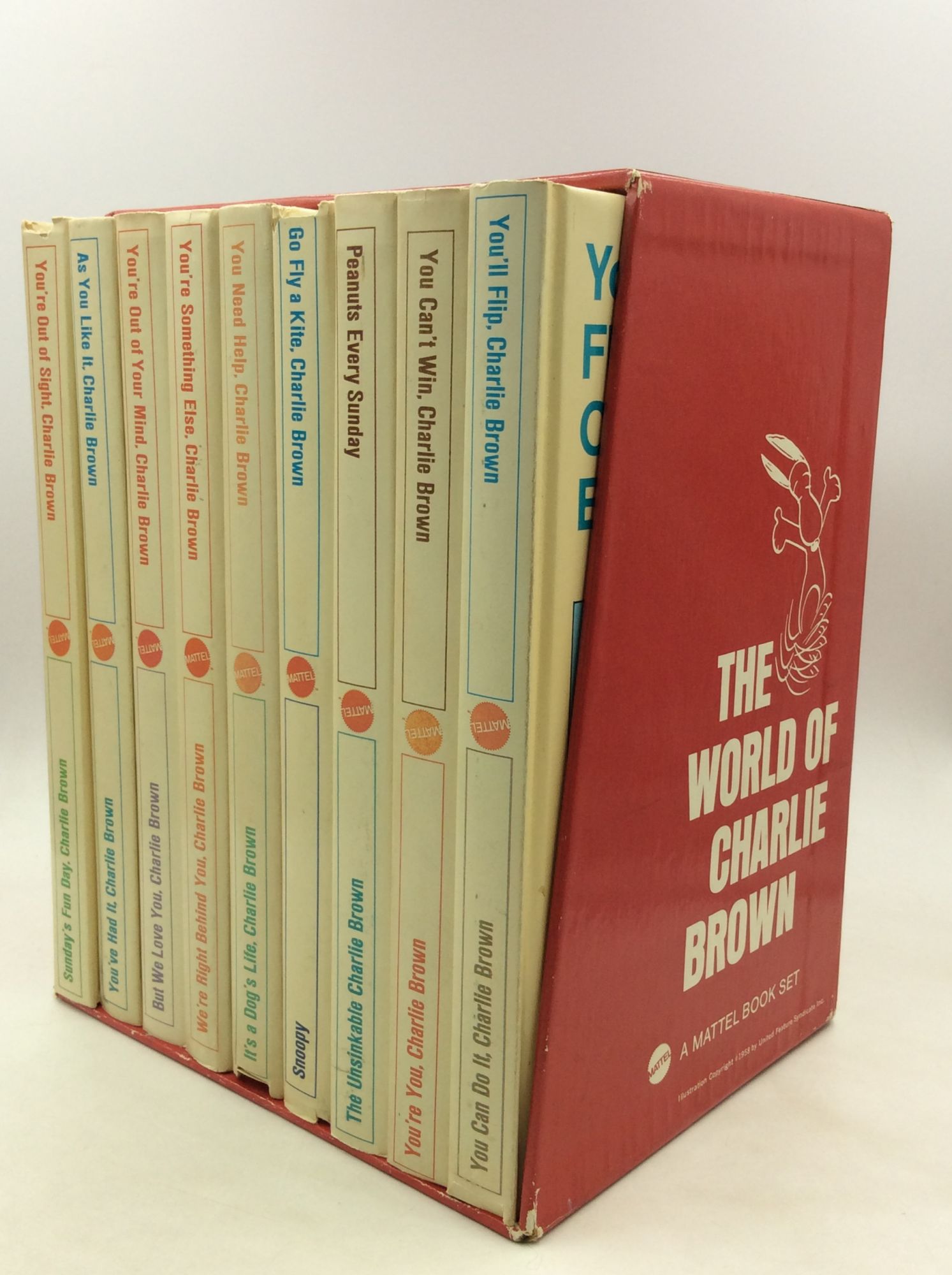 THE WORLD OF CHARLIE BROWN: A Mattel Book Set by Charles M. Schulz ...