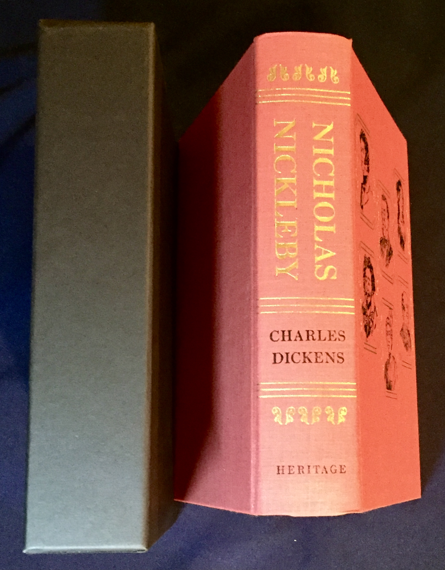 THE LIFE AND ADVENTURES OF NICHOLAS NICKLEBY; By Charles Dickens ...