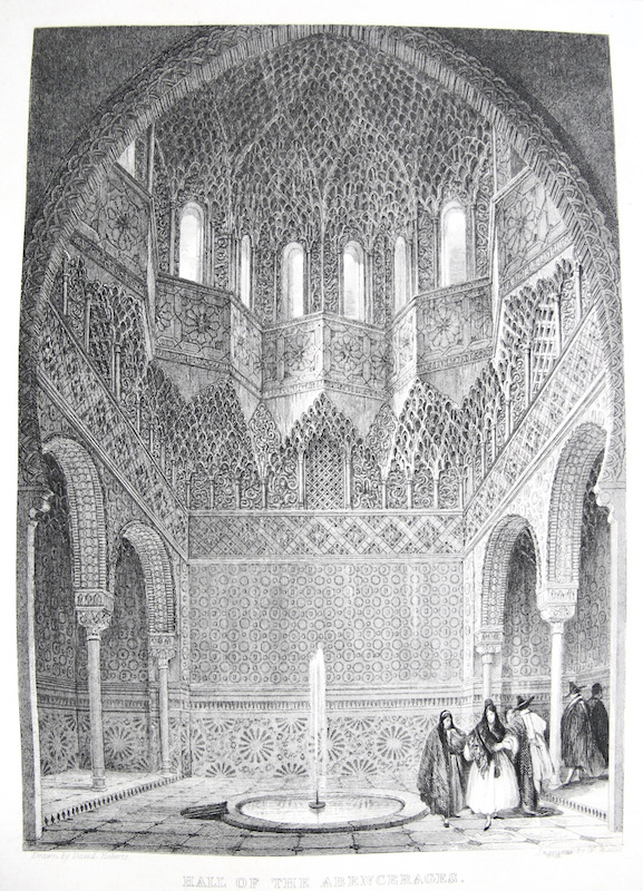 Granada - Hall of the Abencerrages [Salón de los Abencerrajes] by ...