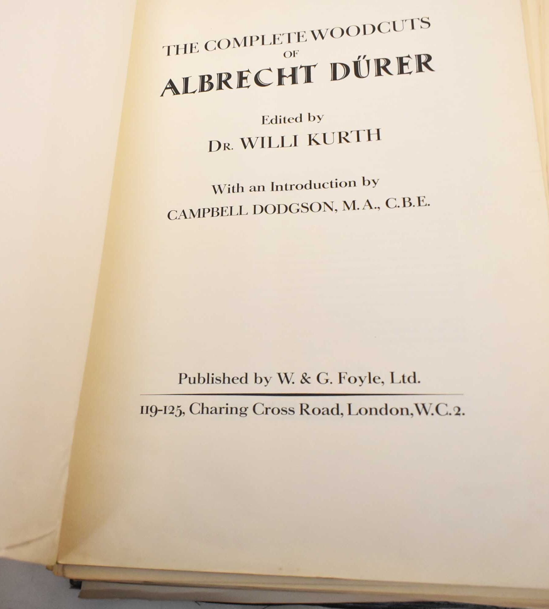 The Complete Woodcuts of Albrecht Durer by Durer, Albrecht and Campbell ...