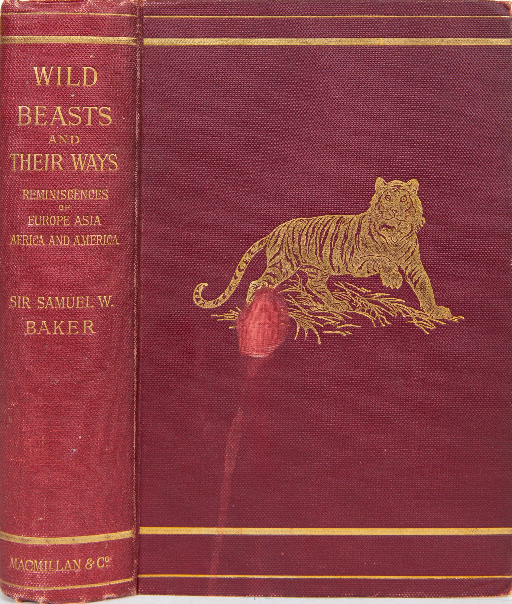 Wild Beasts and their Ways Baker, Sir Samuel Out of Print Big Game ...