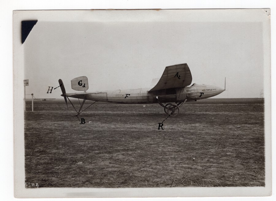 French Aviation Paulhan-Tatin Aéro-Torpille No.1 old Rol Photo 1911 by ...