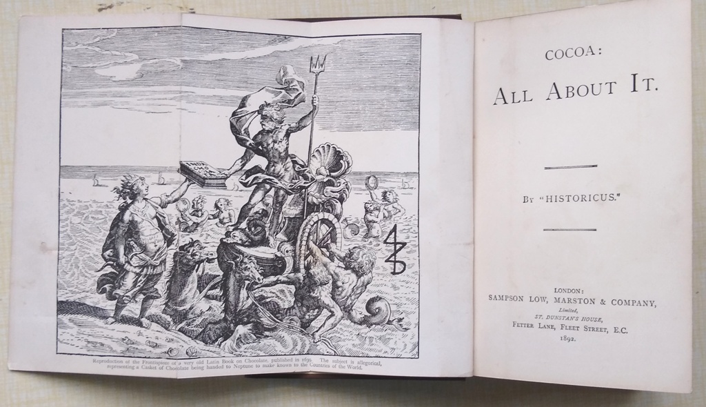 Cocoa - All About It by Historicus (= Richard Cadbury): Good Cloth ...