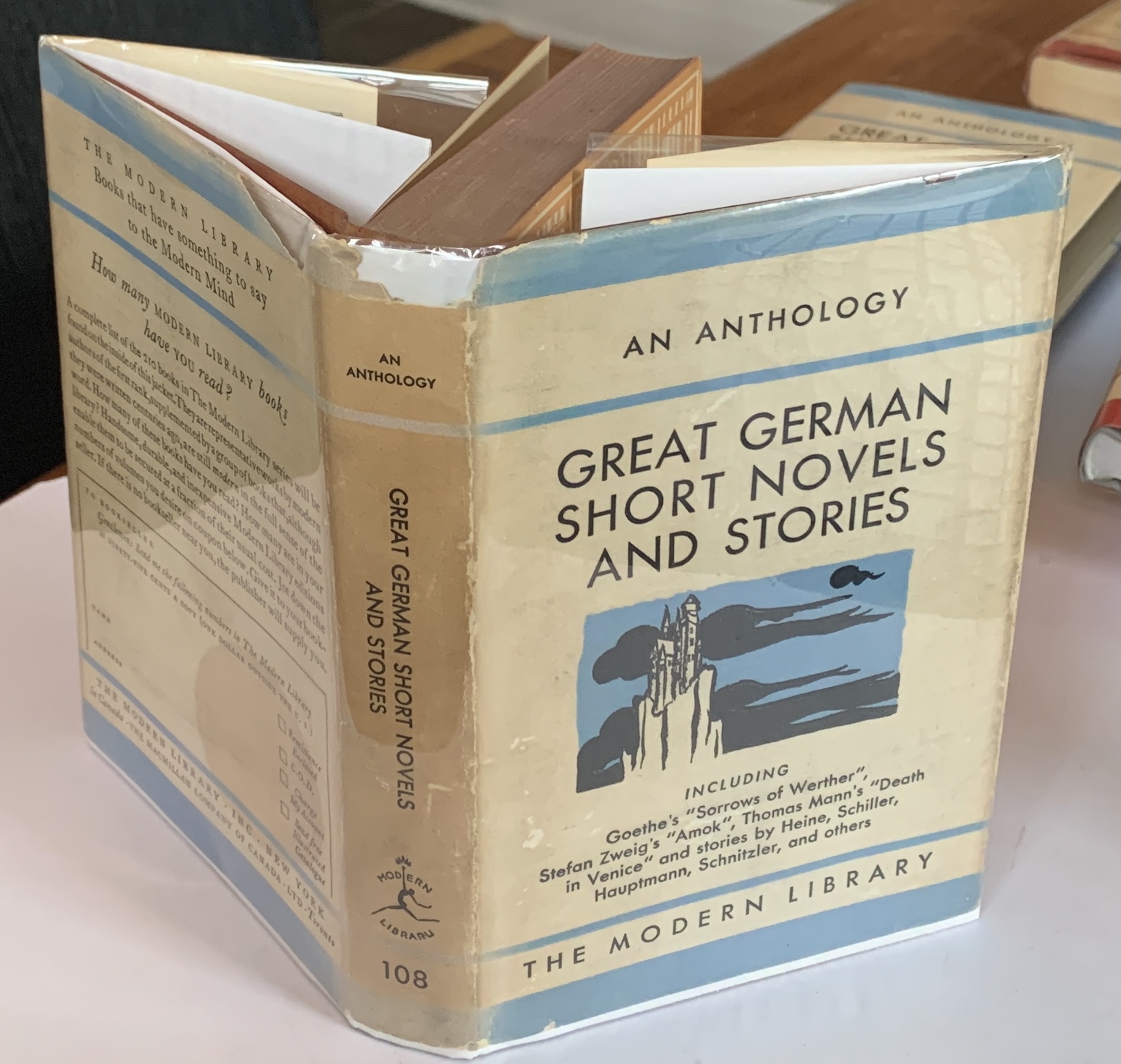 Great German Short Novels And Stories **FIRST MODERN LIBRARY EDITION ...