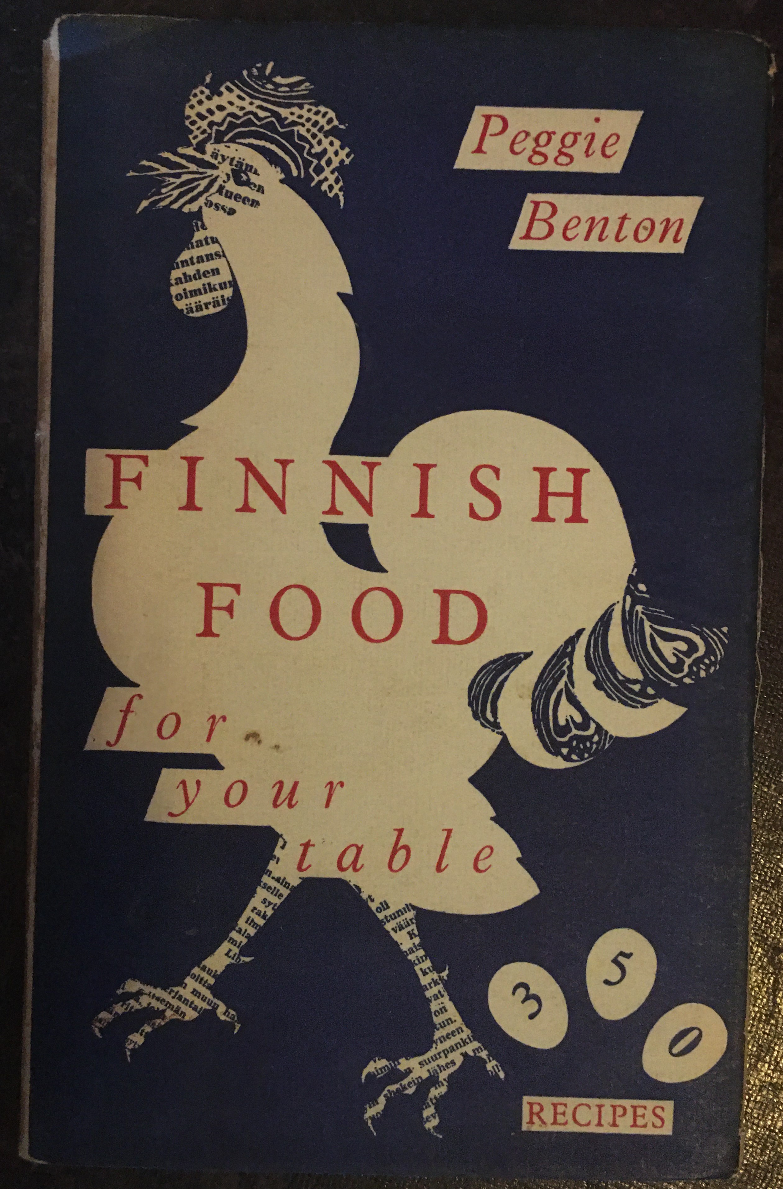 Finnish Food by Peggie Benton: Very Good Hardcover (1960) 1st Edition ...