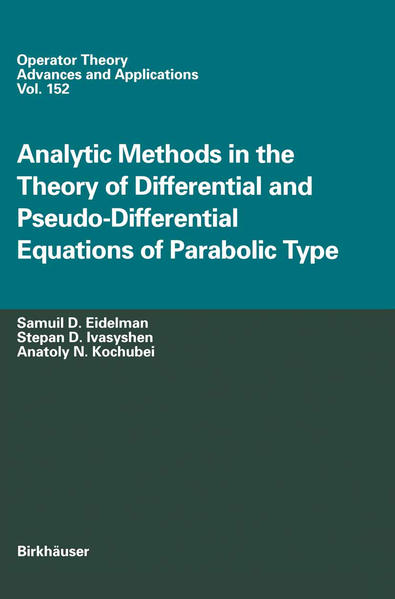 Analytic methods in the theory of differential and pseudo-differential ... Analytic methods in the theory of differential and pseudo-differential ...