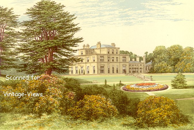 Penrith Cumberland EDEN HALL Stately Home, F.O. Morris Color Print ...