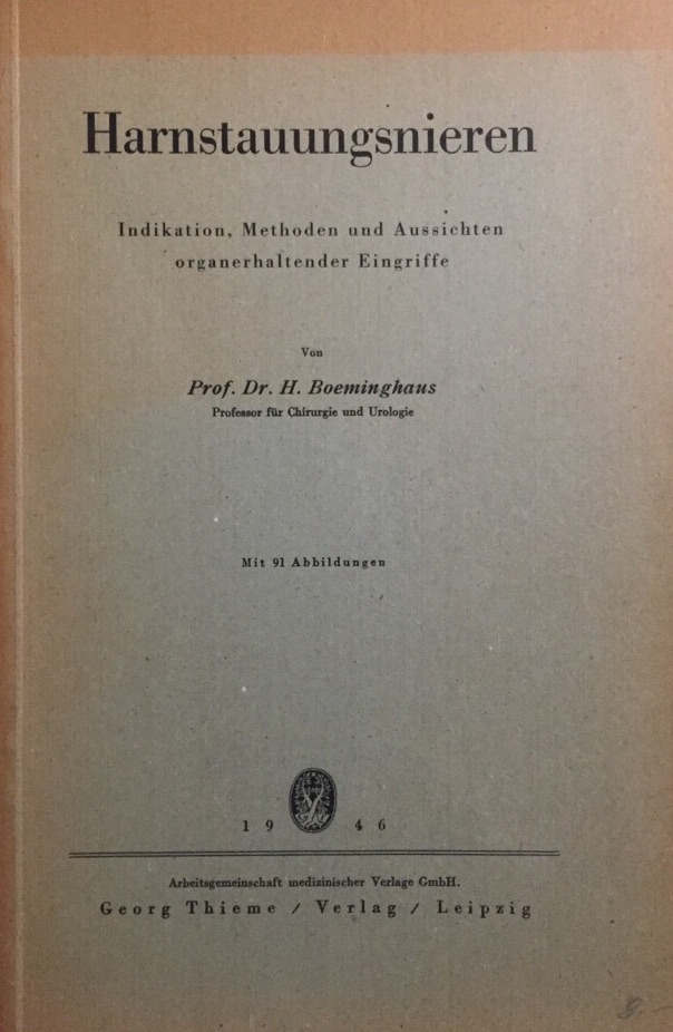 Harnstauungsnieren. Indikation, Methoden und Aussichten organischer ...