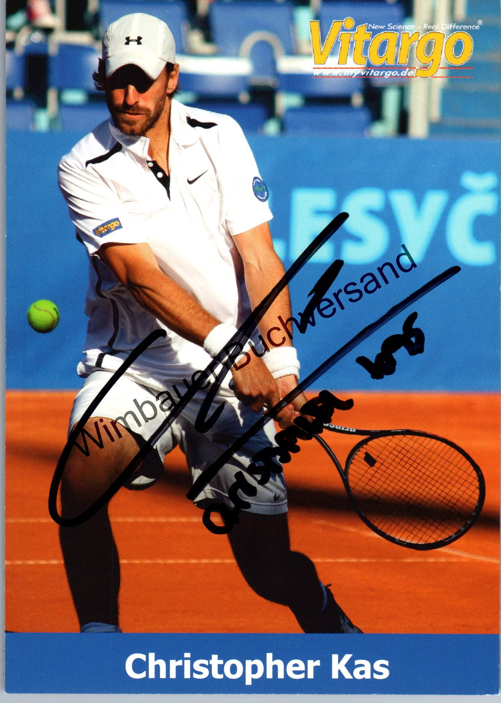 Original Autogramm Christopher Kas Tennis /// Autograph signiert signed signee de Kas ...