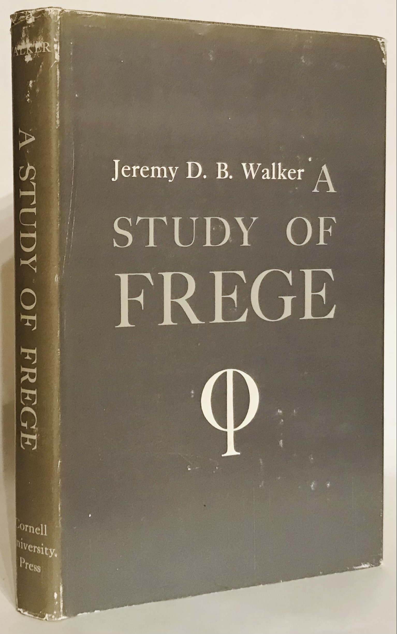 A Study of Frege. by Walker, Jeremy D. B.: Near Fine Hardcover (1965 ...