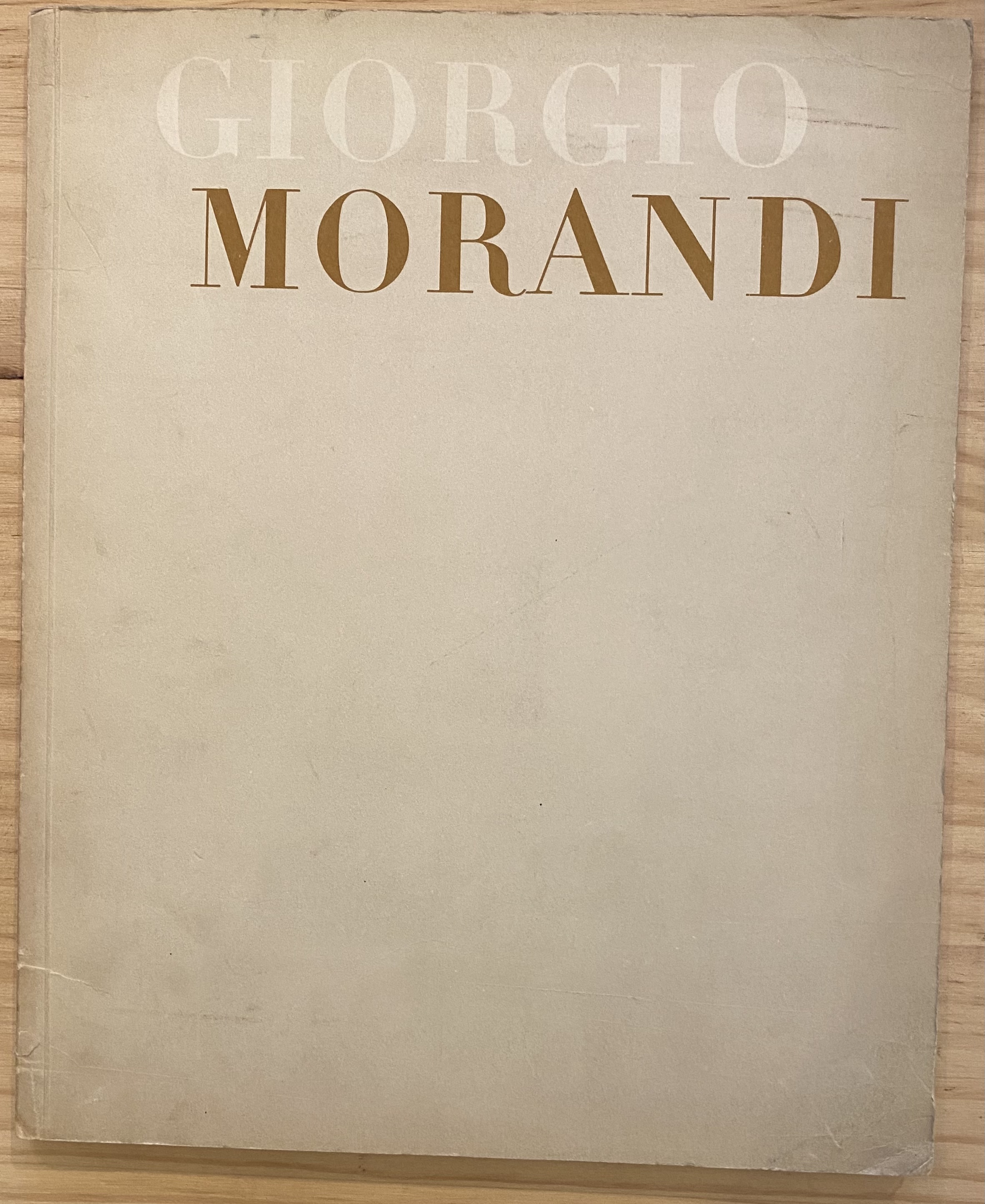 Giorgio Morandi: Bien Encuadernación de tapa blanda (1971) | Largine