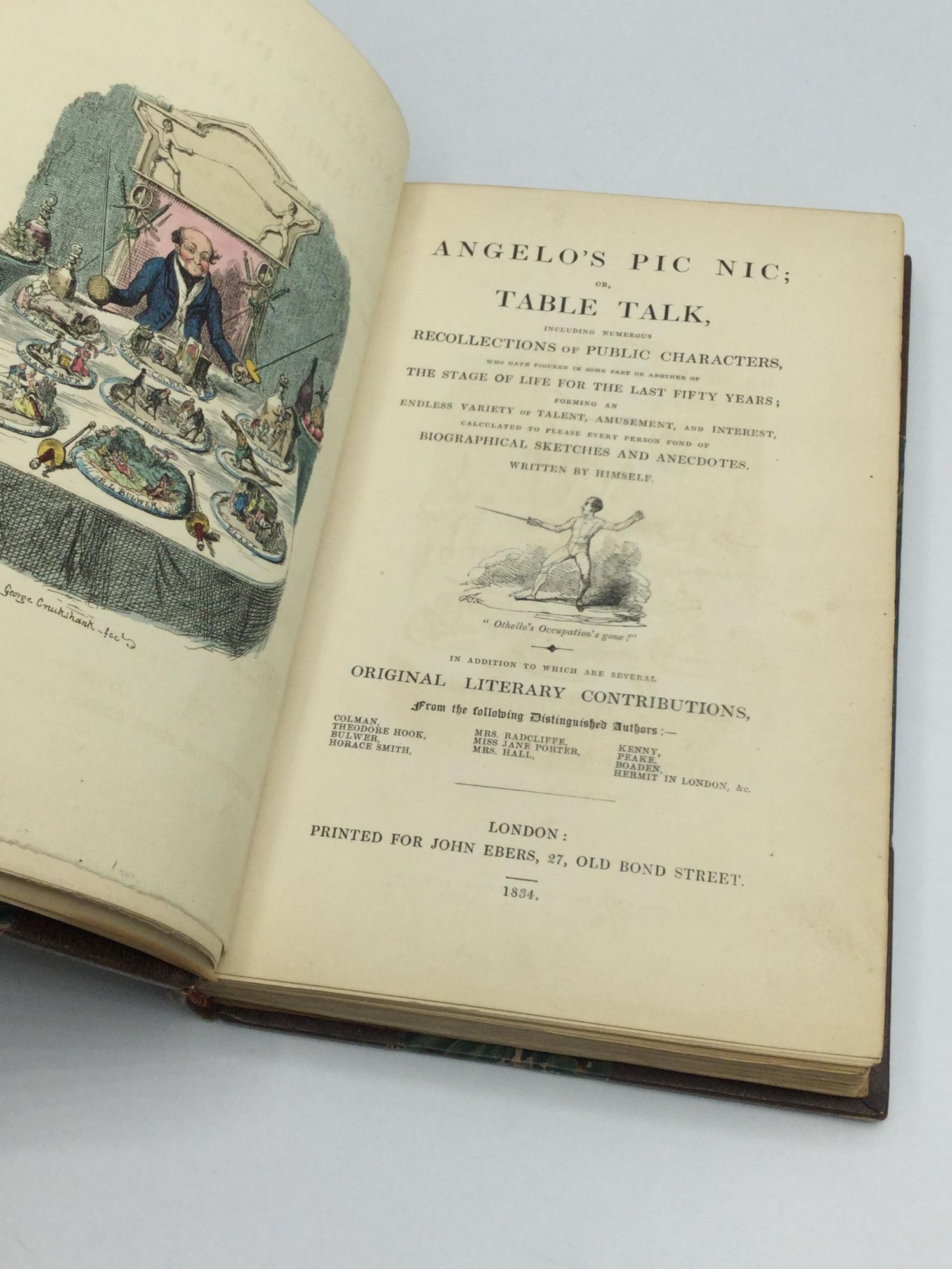 ANGELO'S PIC NIC; or, Table Talk by Angelo, Henry Charles William (1756 ...