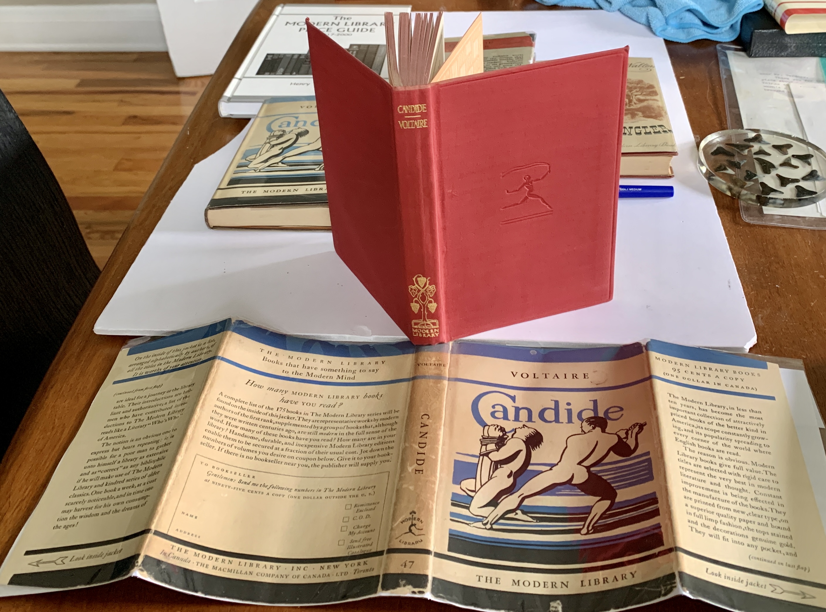 Candide **RARE 1930 FIRST MODERN LIBRARY EDITION WITH DUST JACKET** by ...