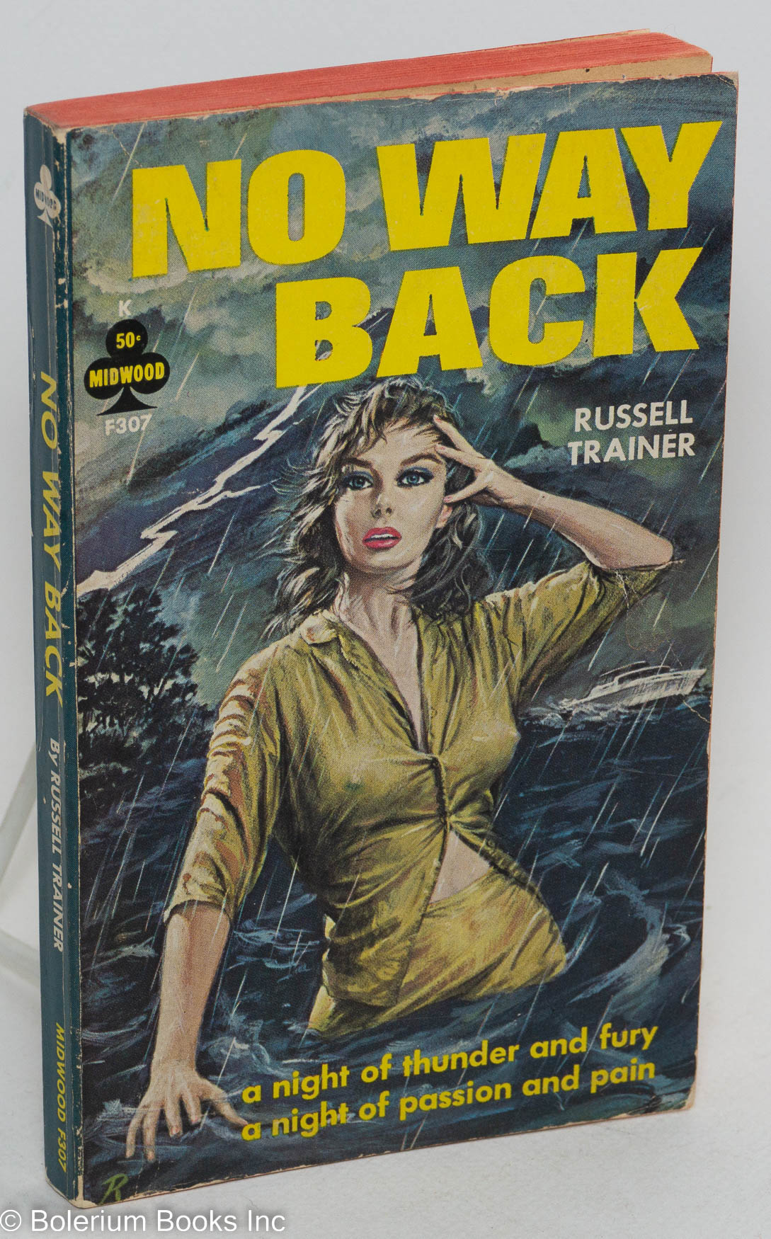 No Way Back: an original novel by Trainer, Russell [cover art by Paul ...