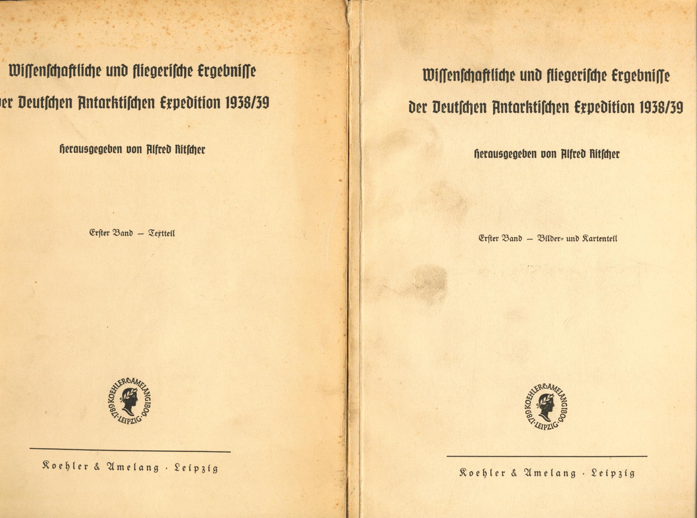 Wissenschaftliche und fliegerische Ergebnisse der Deutschen ...