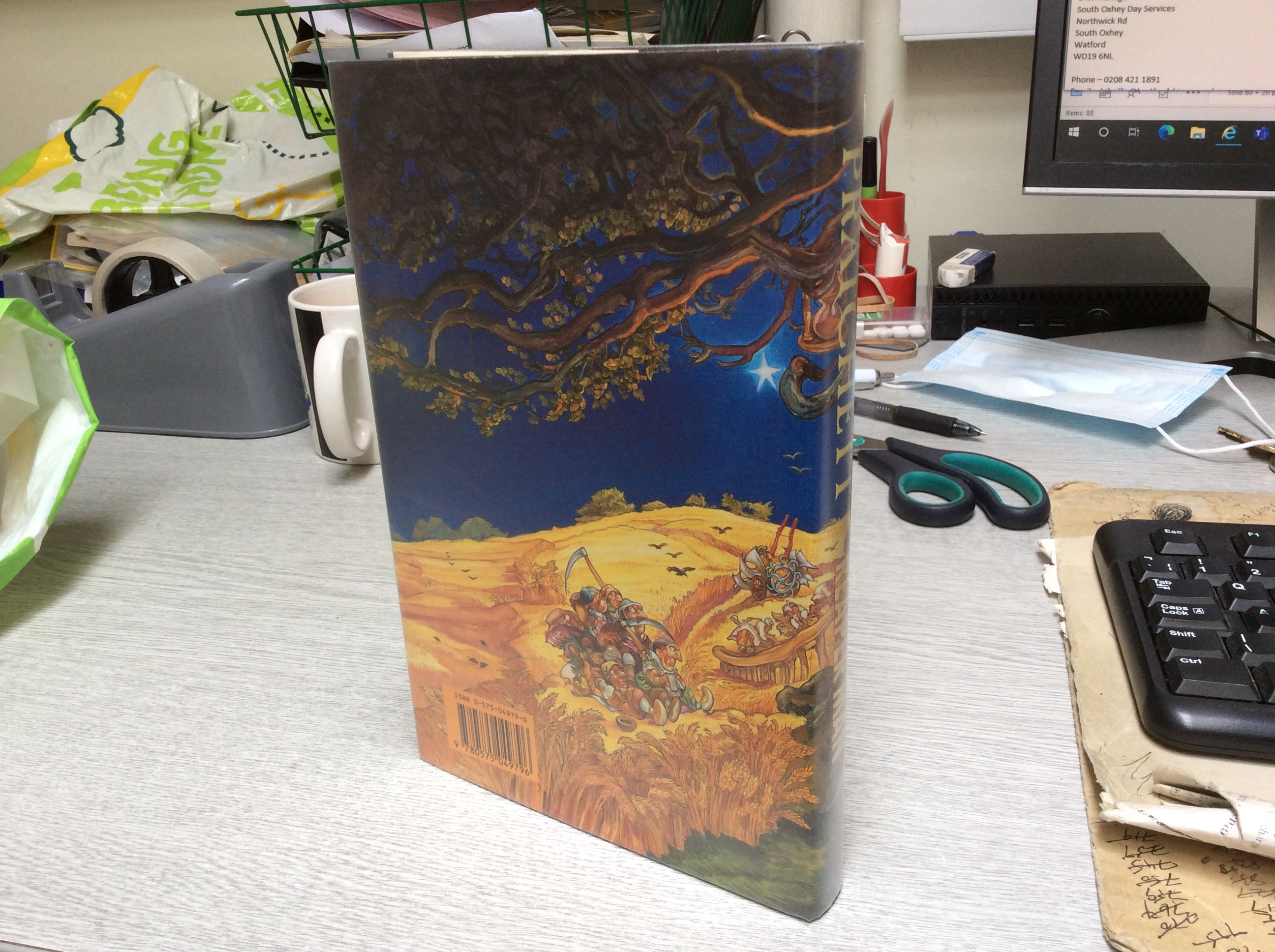 Reaper Man ****UK HB 1/1**** by Pratchett, Terry: Fine Hardcover (1991 ...