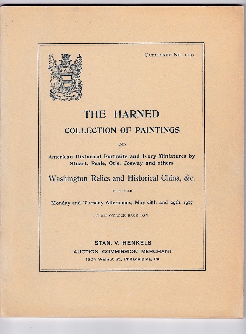 The Valuable Collection of Paintings belonging to Thomas B. Harned, Esq ...