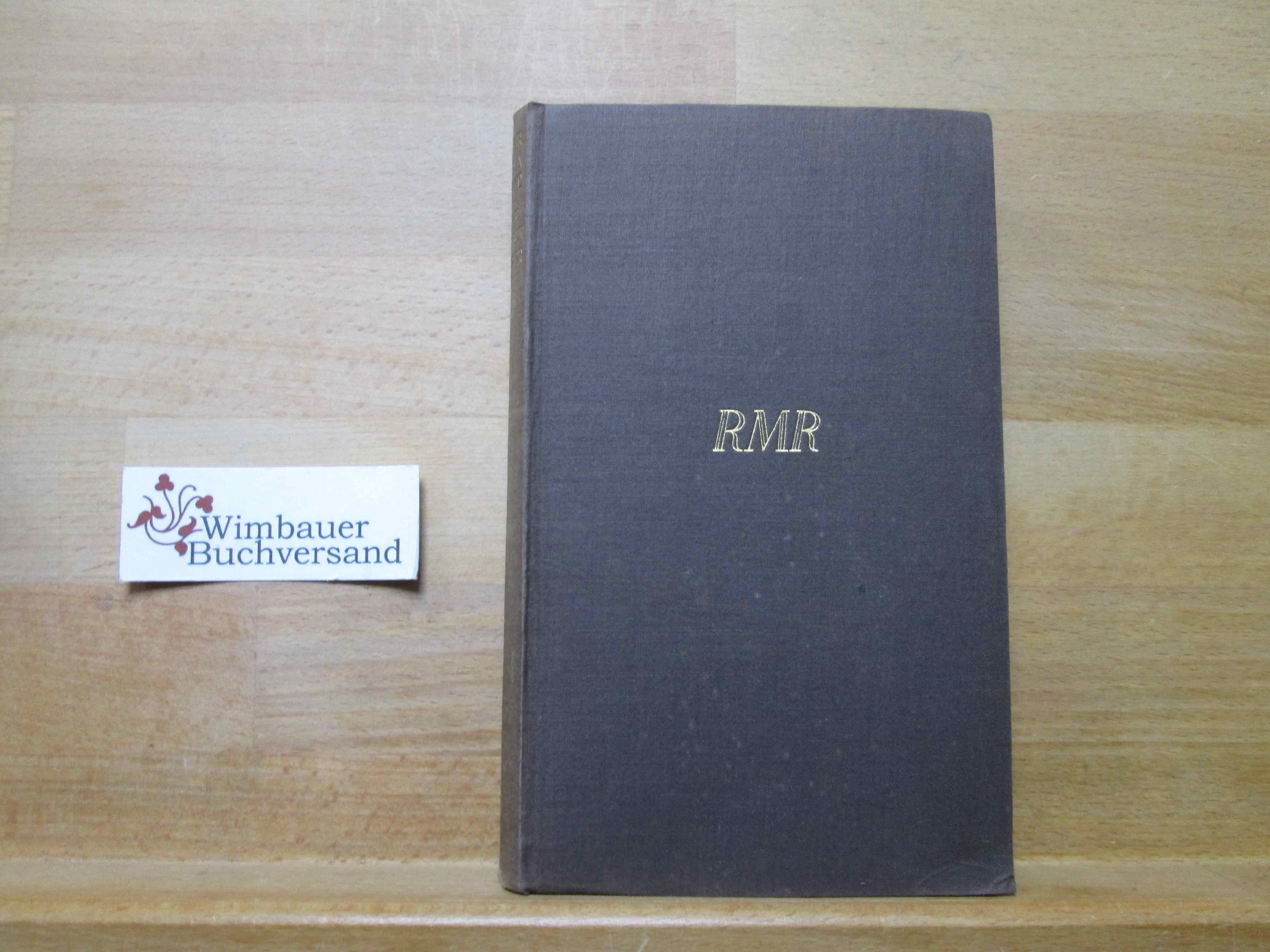 Briefe an seinen Verleger [Anton Kippenberg] 1906 bis 1926. Rainer ...