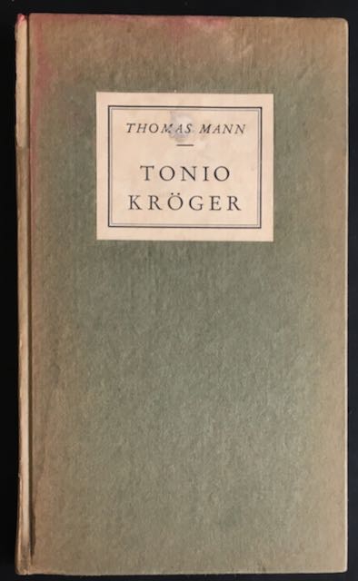 Tonio Kröger. by Mann, Thomas | Antiquariat Im Seefeld / Ernst Jetzer