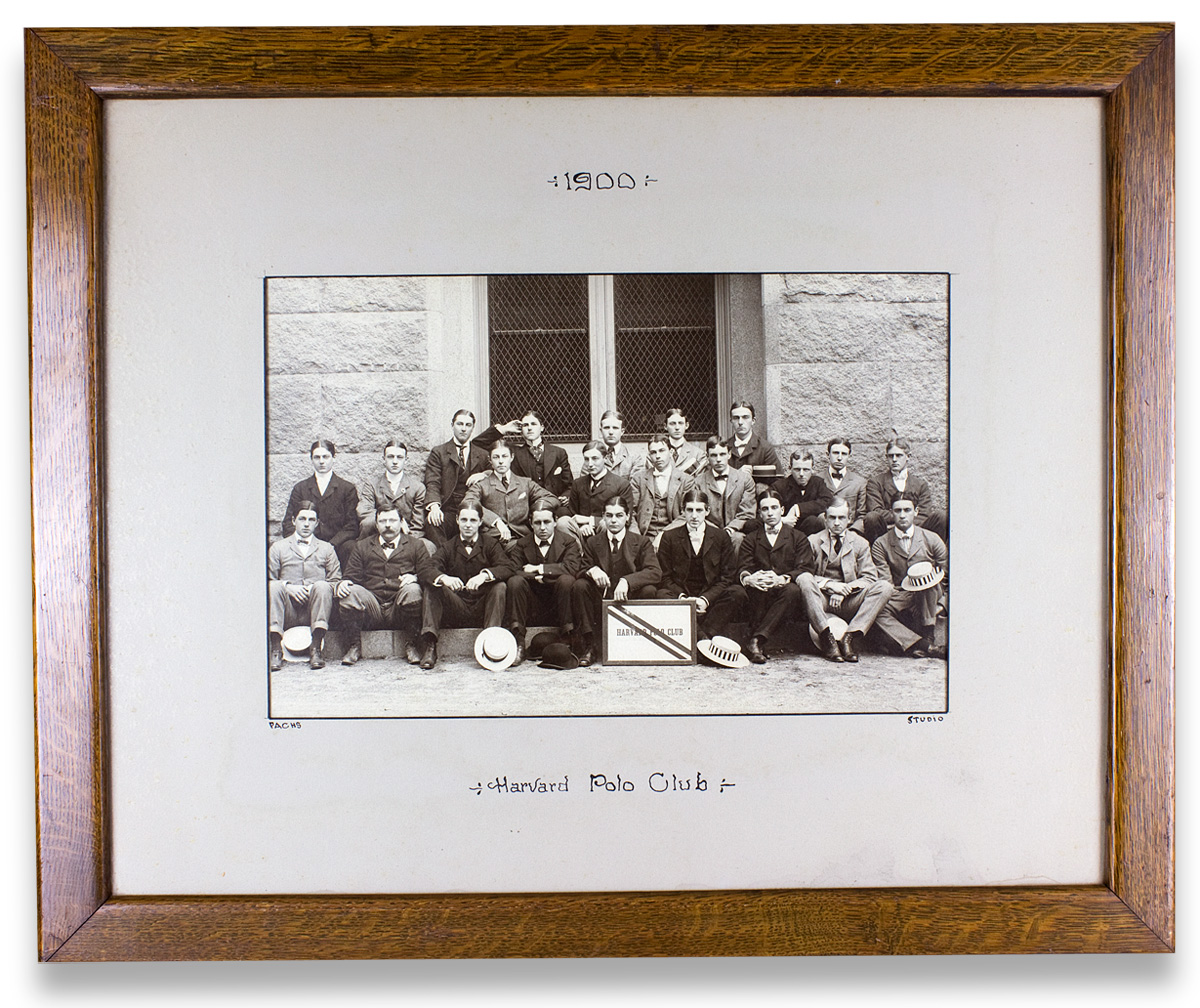 1900 Harvard Polo Team Club Photograph by Pach Photography Studio of ...