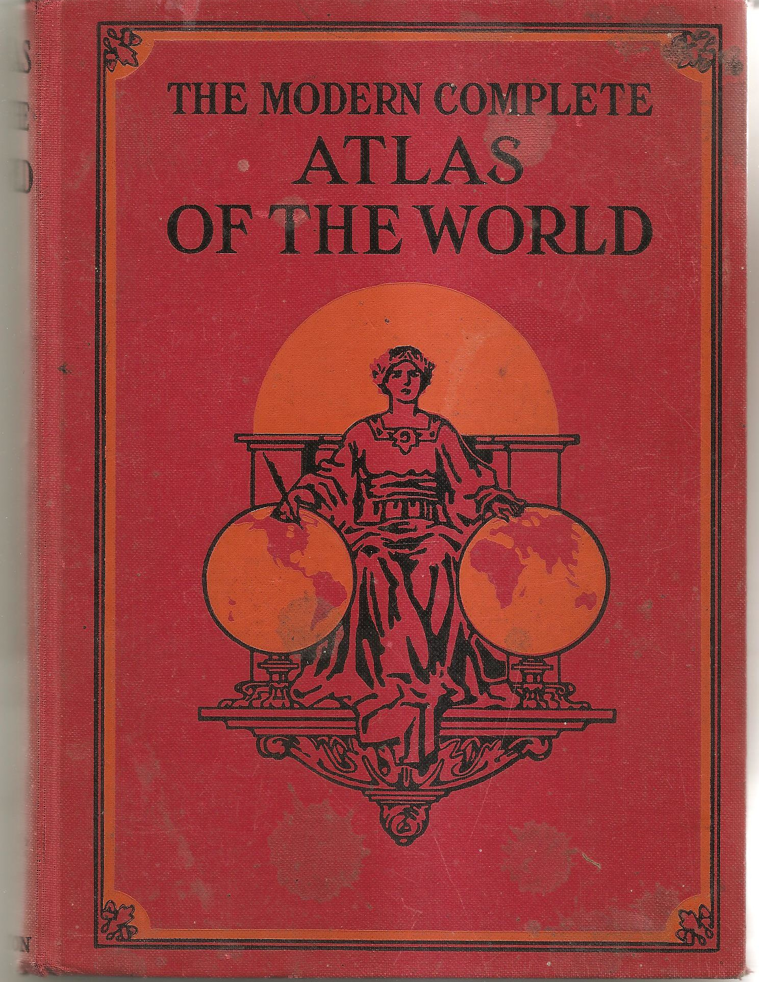 The Modern complete Atlas of the World: Fair Hardcover (1932) | Hockley ...