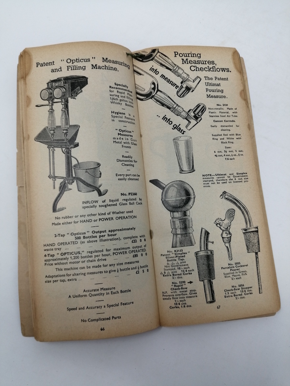 Beer Engines. Catalogue No. 22.: Good (1920) | ROBIN SUMMERS BOOKS LTD