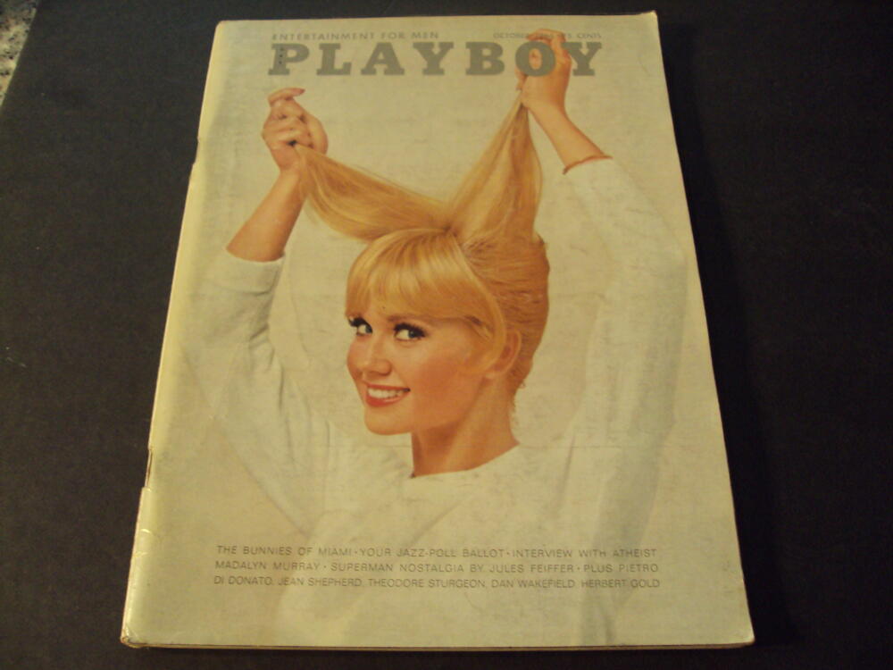 Playboy Oct 1965 Bunnies of Miami, Superman Nostalgia, Theodor Sturgeon: (1965) Magazine ...