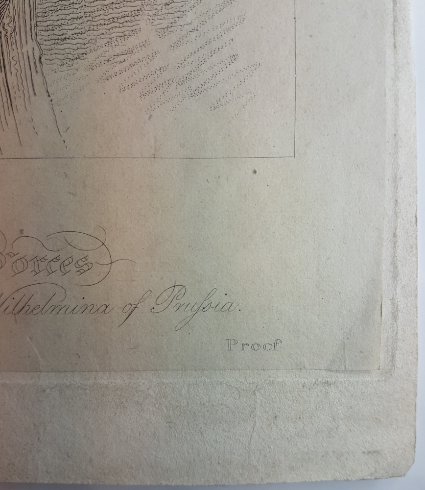 Porträt von Gebhard Leberecht von Blücher, bezeichnet "G. L. von ...