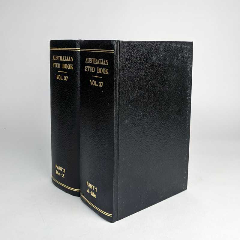The Australian Stud Book (Volume 37, Parts 1 & 2) by The Australian ...