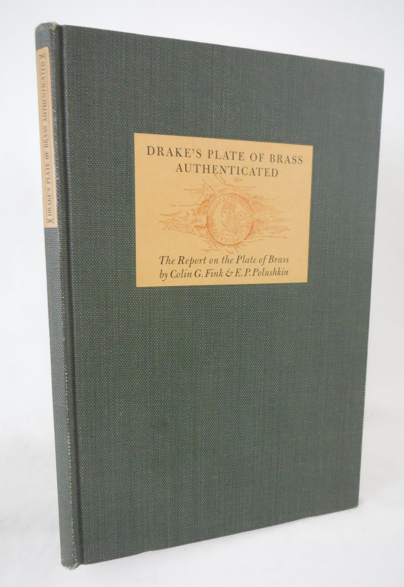 Drake's Plate of Brass Authenticated by Colin G. Fink: Very Good ...