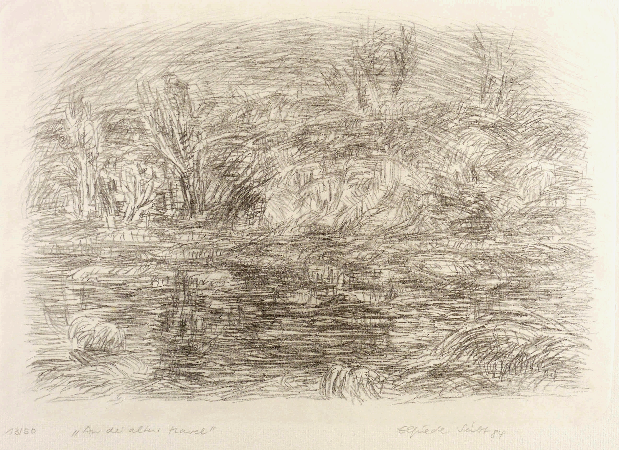 Seibt, Elfriede. An der alten Havel von Elfriede Seibt: sehr guter ...