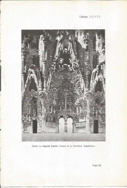 LAMINA 26968: Detalle de la Sagrada Familia de Gaudi, Barcelona by J ...