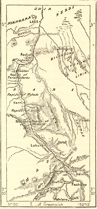 ROUTE FROM DUFILE TO LADO,1890s WOOD ENGRAVING, ANTIQUE PRINT,RELIEF ...