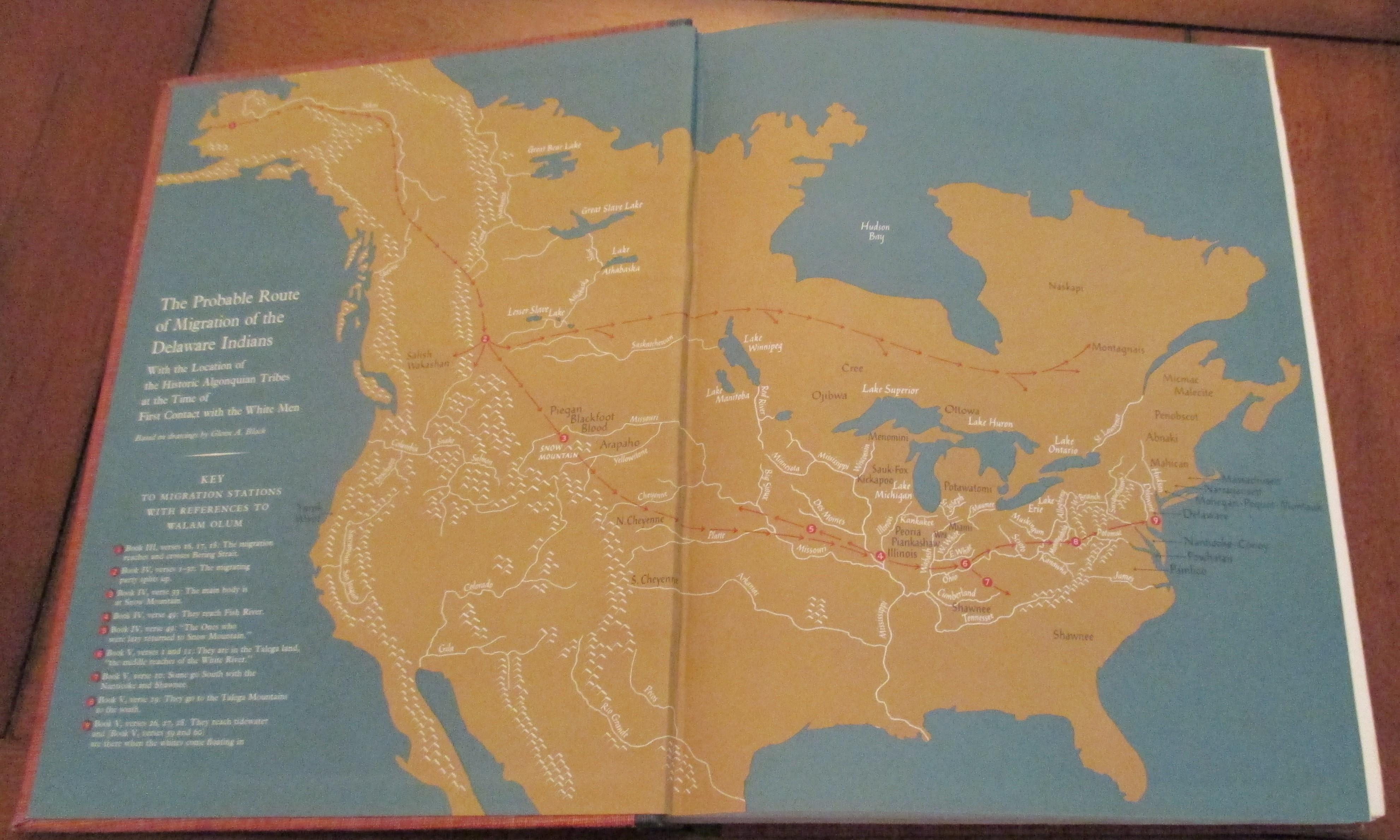 Walum Olum The Migration Legend of the Lenni Lenape or Delaware Indians ...