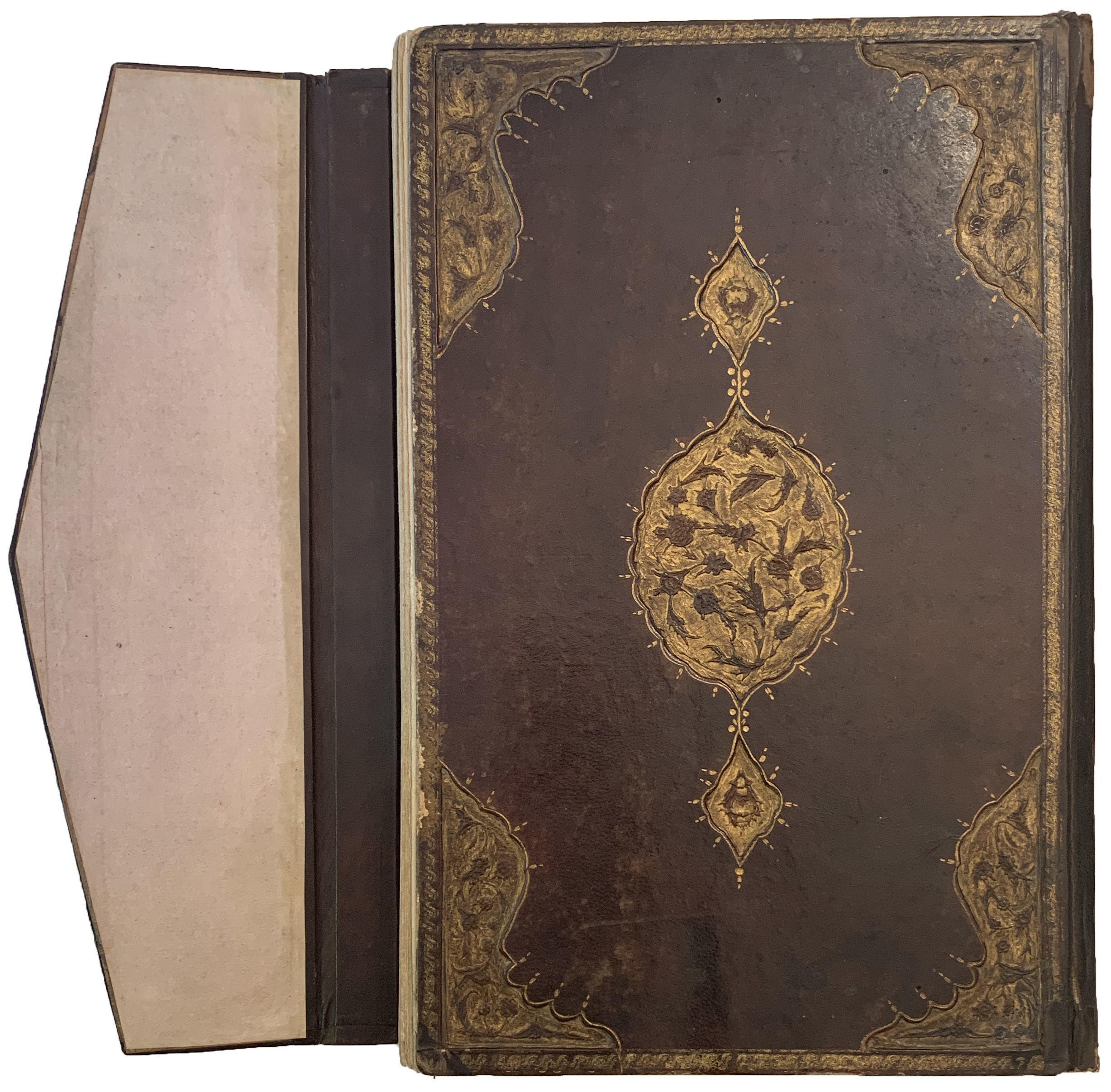 Manuscript of the Gulistan [Golestan]. by ABU-MUHAMMAD MUSLIH AL-DIN ...