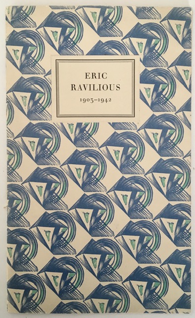 Eric Ravilious 1903-1942. A Memorial Exhibition of Water-Colours, Wood ...
