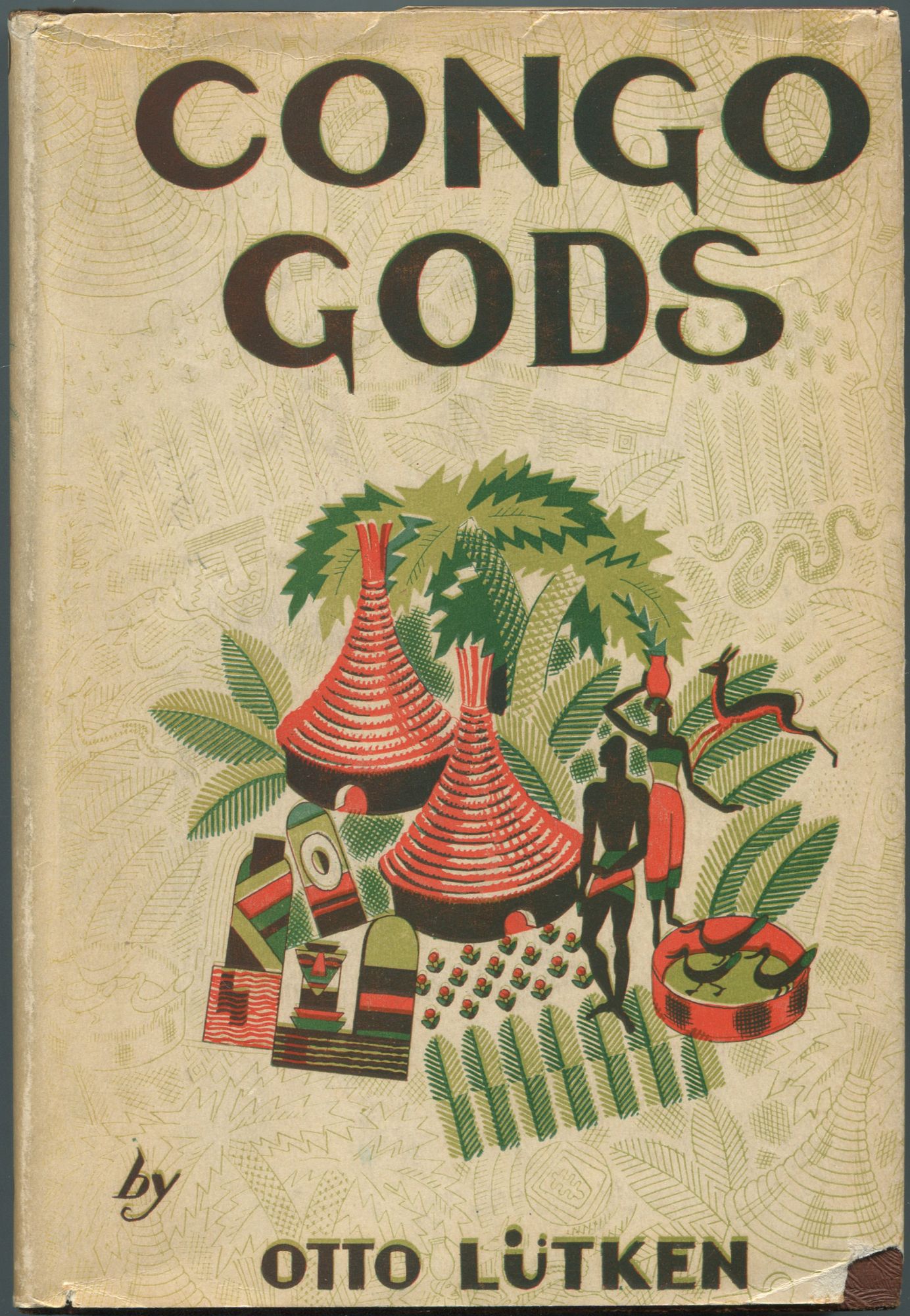 Congo Gods by LUTKEN, Otto: Fine Hardcover (1929) | Between the Covers ...
