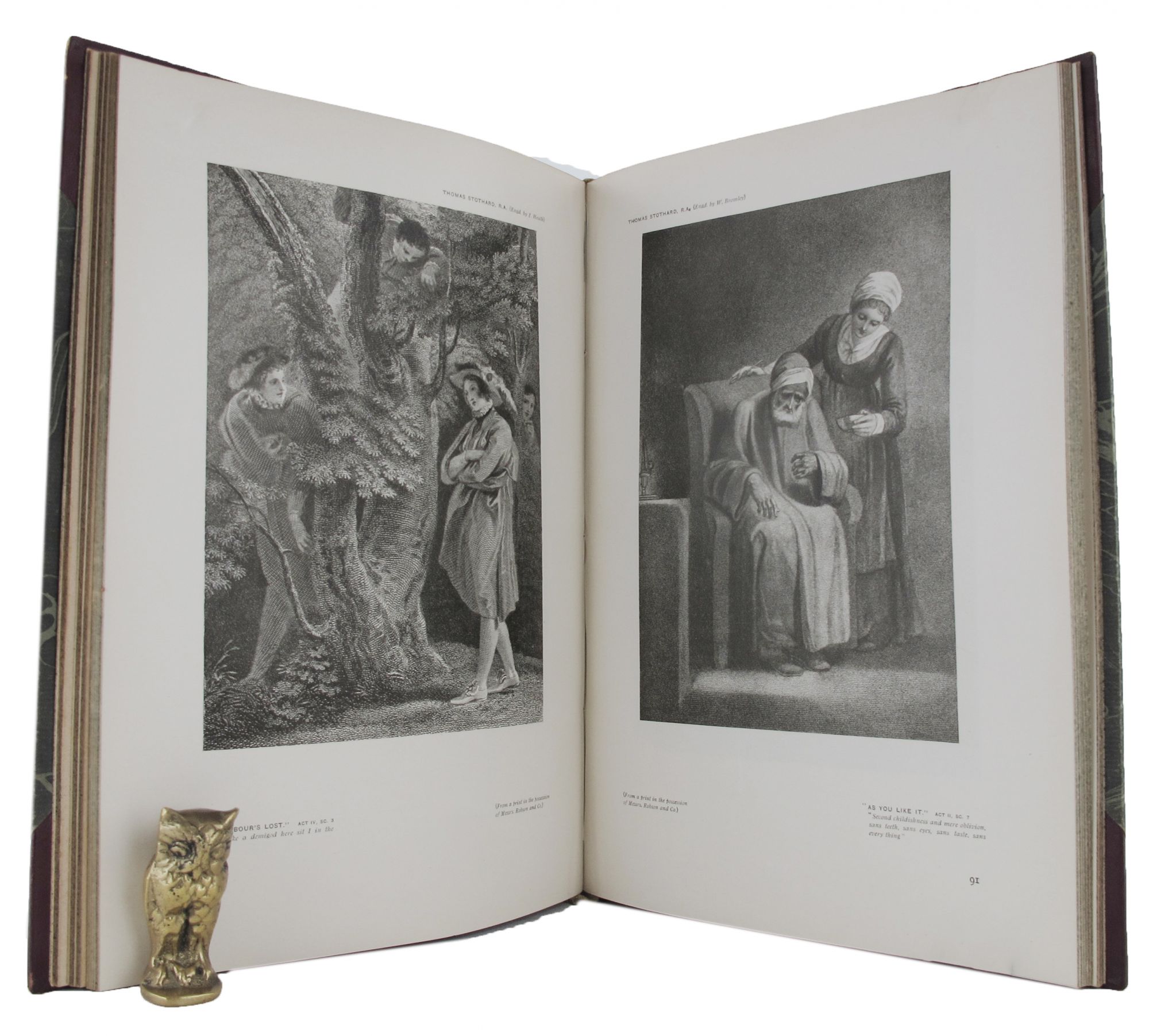 SHAKESPEARE IN PICTORIAL ART by Shakespeare, William; Salaman, Malcolm ...