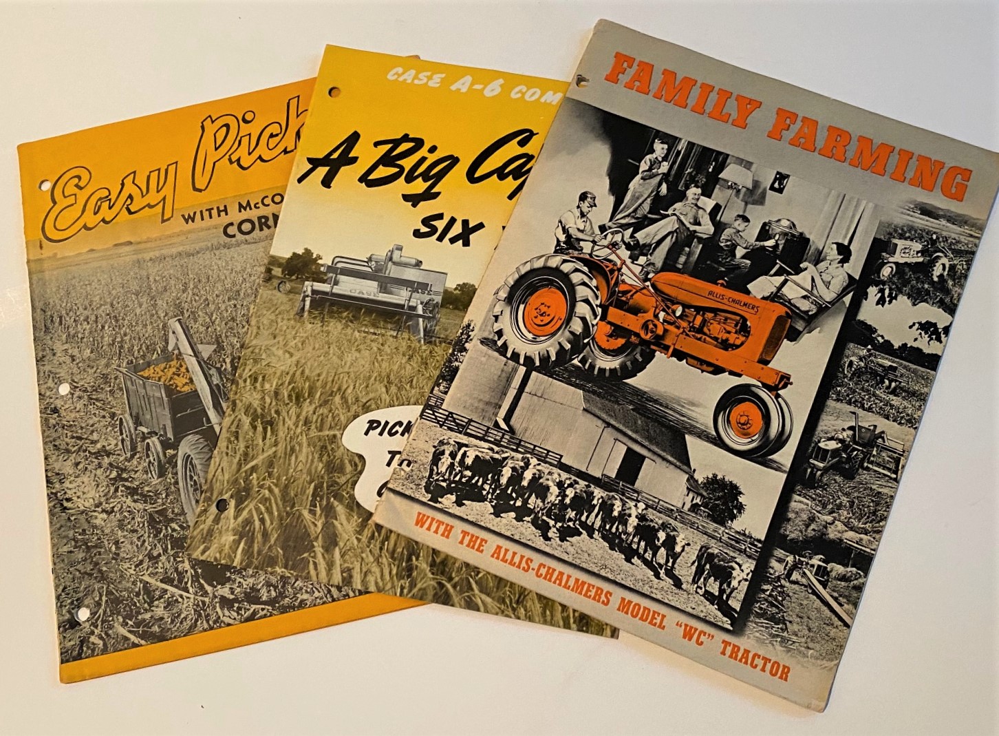 (Tractors--7 catalogs) Allis-Chalmers Tractor Catalogs (five ...