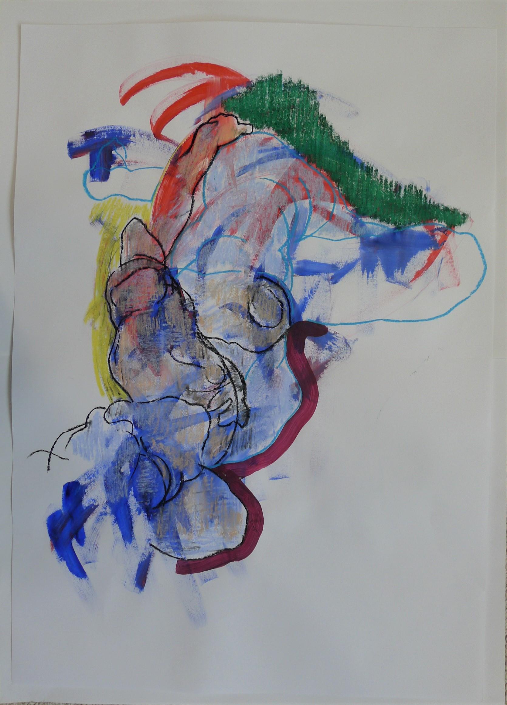 Anthony Roe. Life drawing, female nude 2021. by ROE, ANTHONY.: (2021 ...