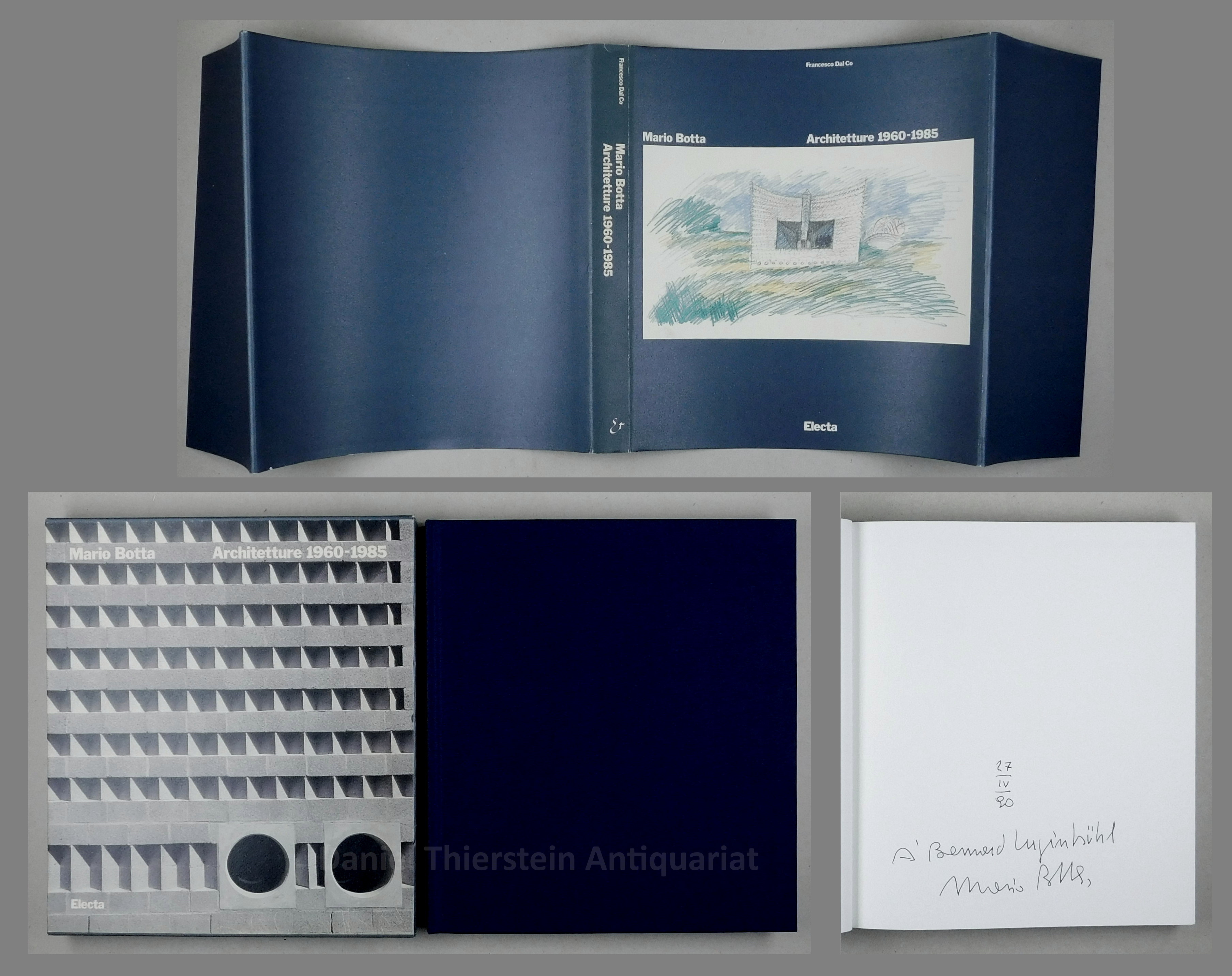 Mario Botta. Architetture 1960-1985. by Botta, Mario. - Dal Co ...