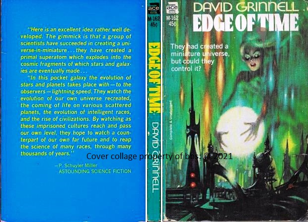 Edge Of Time by Grinnell, David (Donald A Wollheim): Very Good: Light ...